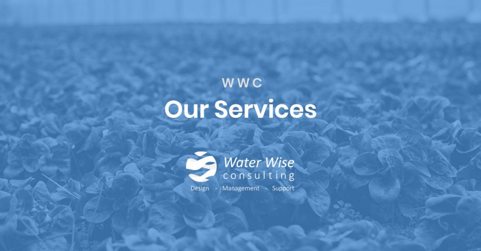 Our services | Design, Management & Support | Water Wise Consulting